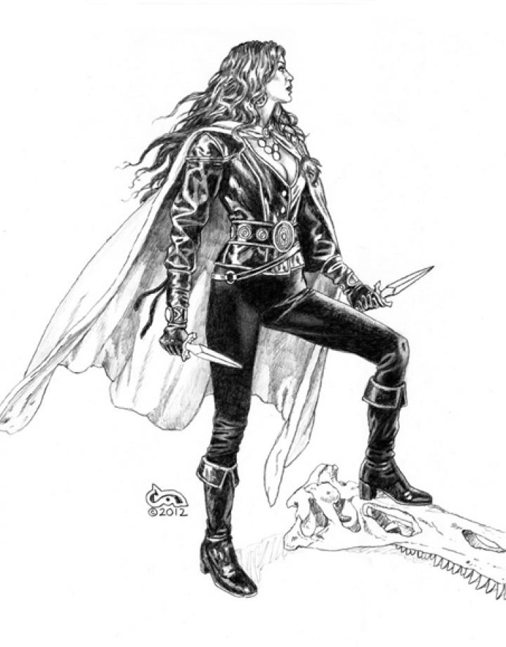 Drawings – Clyde Caldwell Online